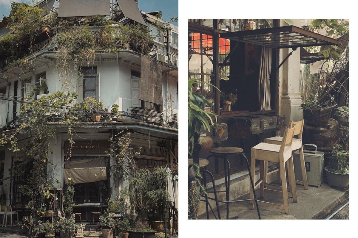 【泰國】曼谷旅行｜文青復古 Wallflowers Cafe．鮮花 cake．coffee．打卡必到！ - 慢活豬義 Piggy's ...